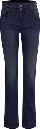 Fransa FRZomal Damen Jeanshose Denim Hose 5-Pocket mit Stretch Rome Regular Fit, Gr&ouml;&szlig;e:38, Farbe:(NOOS) Indigo Blue Denim (68820)