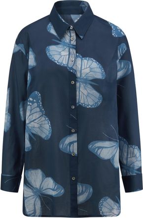 Emilia Lay Long-Bluse Emilia Lay blau