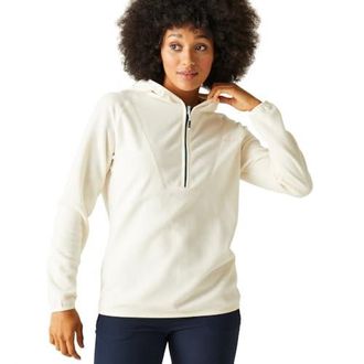 Regatta Womens Warriewood Half Zip Fleece, Polaire Femme, Polar Bear