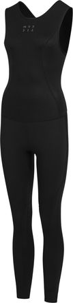 Mystic Womens Brand 2mm Back-Zip Long Jane Wetsuit 2023 - Black 230102 M