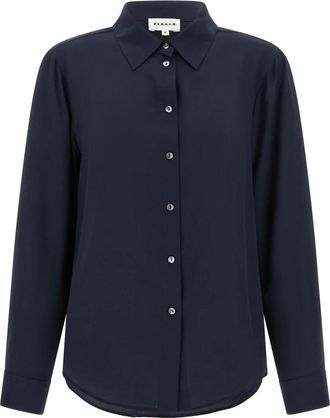 P.A.R.O.S.H. P.a.r.o.s.h., Femme, Blouses et Chemises, Bleu, Taille: 40 FR Chemises