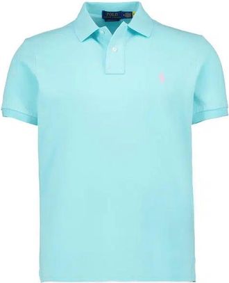 Polo Ralph Lauren Herren Polo-Shirt blau Slim Fit