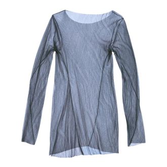Cortana T de Tul Tulle Top - - Tops - Damen - Grau - XS