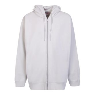 Martine Rose Grauer Kapuzenpullover mit Kordelzug - - Sweatshirts & Hoodies - Herren - Grau - L