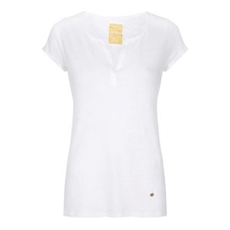 Mos Mosh MOS Mosh - Troy Tee Blanc - T-shirt &eacute;l&eacute;gant - Femme - Tops - Blanc - Taille: 42 FR