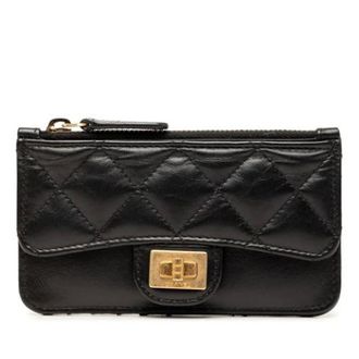 Chanel Porte-monnaie Pre-owned - Femme - Pre-owned - Noir - Taille: ONE Size