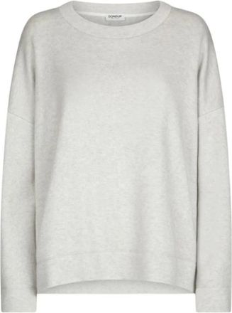 Dondup Femme, Sweatshirts et sweats &agrave; capuche, Gris, Taille: 40 FR Overshirt SweaT-shirt