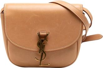 Saint Laurent Sac bandouli&egrave;re en cuir doccasion - Femme - Pre-owned - Brun - Taille: ONE Size