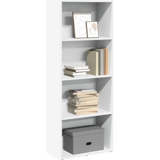 vidaXL vidaXL Biblioth&egrave;que blanc 60x30x152 cm bois ding&eacute;nierie