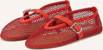 Alaia Ala&iuml;a Ballerinas rot