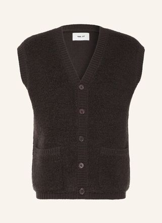 Nn.07 Nn.07 Strickweste braun