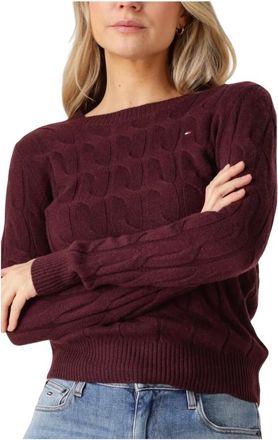 Tommy Hilfiger Damen, Strickwaren, Rot, MGr&ouml;&szlig;e