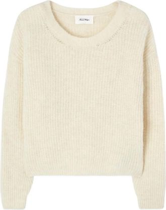 American Vintage Femme, Pulls, Beige, Taille: 40 FR Pull ras du cou East