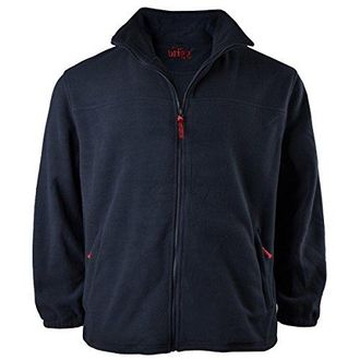 Brigg Veste Polaire surdimensionn&eacute;e Bleu fonc&eacute; sans Doublure, 2xl-10xl:5XL