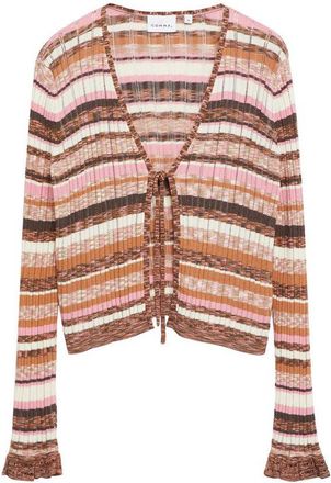 Comma Cardigan Strickjacke Strickjacke aus Ajourstrick