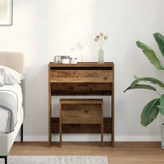 vidaXL Coiffeuse Bois Ancien 60 x 40 x 75 cm Bois ding&eacute;nierie Vidaxl