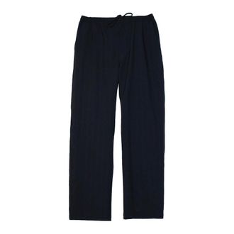 Soulland Hammons Gestreifte Wollhose mit Stickerei - - Trousers - Damen - Blau - M/L