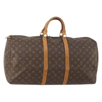 Louis Vuitton Pre-owned Keepall 55 Boston Bag - - Pre-owned - Damen - Braun - ONE SIZE
