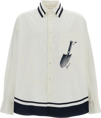 Jacquemus Homme, Chemises, Blanc, Taille: S Camargue Shirt