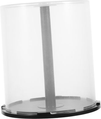 DOITOOL Leerer DVD Aufbewahrungseimer aus Transparentem Plastik Gro&szlig;er CD Aufbewahrungsbeh&auml;lter f&uuml;r Discs Platzsparender CD Organizer f&uuml;r Auto und Zuhause Sch
