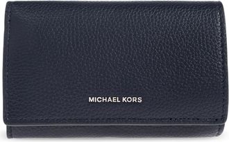 Michael Kors Femme, Accessoires, Bleu, Taille: ONE Size Jet Set Leather Wallet