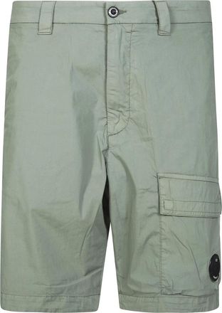 C.P. Company C.p. Company, Homme, Shorts, Vert, Taille: L Bermuda Base