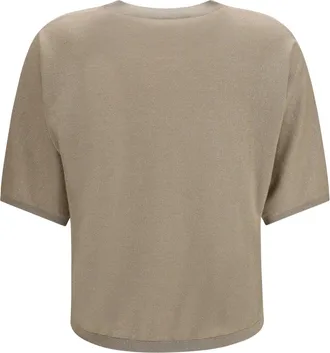 Brunello Cucinelli Cashmere and Silk Sweater - Brown