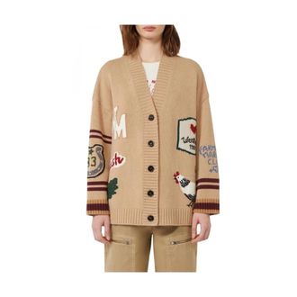 Weekend Damen, Strickwaren, Beige, XSGröße