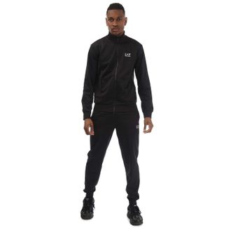 Emporio Armani Trainingsanzug Mit Logo Und Rei&szlig;verschluss, Schwarz