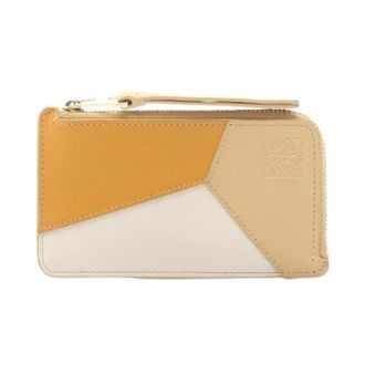 Loewe Pre-owned Porte-cartes en cuir Puzzle- &eacute;tui &agrave; monnaie - Femme - Pre-owned - Multicolore - Taille: ONE Size