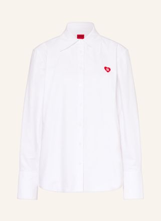 HUGO BOSS Hugo Hemdbluse Erselia weiss
