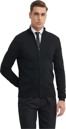 Joop Homme, Pulls, Noir, Taille: XL Cardigans