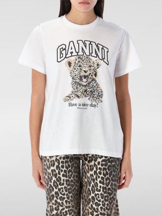 Ganni T-Shirt GANNI Femme couleur Savane