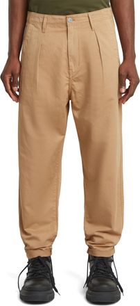 G-Star Herren Pleated Chino Relaxed Tapered, Braun (Lion gd D24543-D910-B666), 38W / 36L