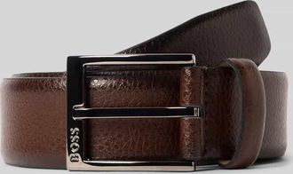 HUGO BOSS G&uuml;rtel aus echtem Rindsleder mit Logo-Detail Modell Elloy-Gr_Sz35