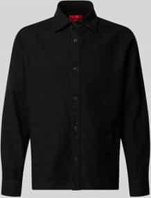 HUGO BOSS Regular Fit Jacke aus reiner Baumwolle Modell ECORD