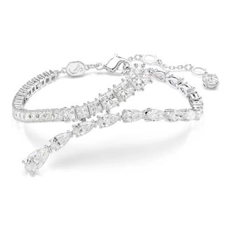 Swarovski Matrix Armband - - Accessories - Damen - Wei&szlig; - ONE SIZE
