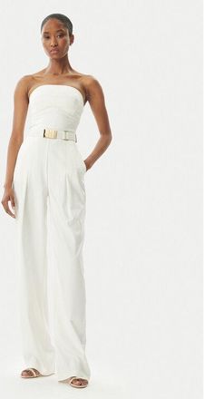 Elisabetta Franchi Jumpsuit TU05152E2 100 &Eacute;cru Regular Fit