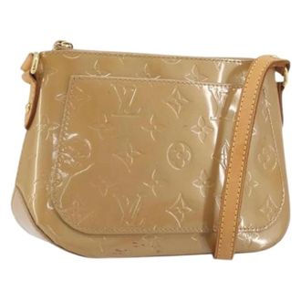 Louis Vuitton Pre-owned Vintage Lackleder Umh&auml;ngetasche - - Pre-owned - Damen - Beige - ONE SIZE