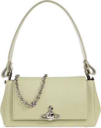 Vivienne Westwood Femme, Sacs, Vert, Taille: ONE Size Hazel Medium Shoulder Bag