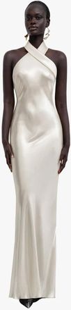 Galvan Femme, Robes, Beige, Taille: 38 FR Pandora Gown