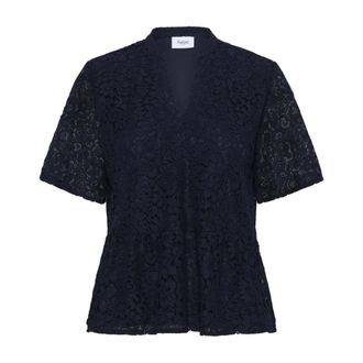 Saint Tropez ZannaSZ Bluse - - Blouses & Shirts - Damen - Blau - S