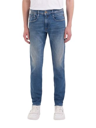 Replay Herren Jeans Anbass Slim-Fit Original, Medium Blue 009 (Blau), 31W / 30L