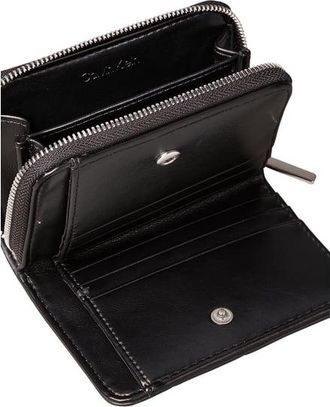 Calvin Klein Portefeuille compact effet cuir