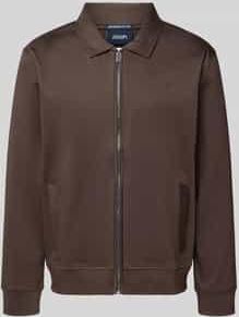 Joop Sweatjacke mit Logo-Stitching Modell Ricardio