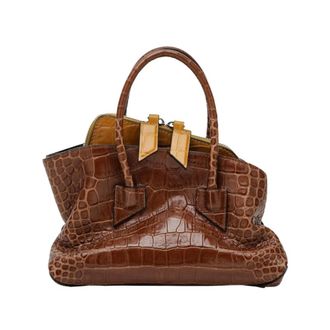 The Attico Femme, Sacs, Brun, Taille: ONE Size La Passeggiata Mini Sac &agrave; main