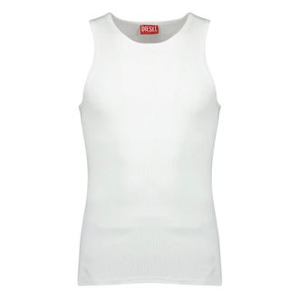 Diesel Homme, Tops, Blanc, Taille: L Tank Top