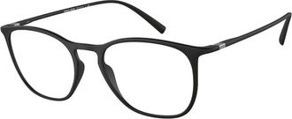 Giorgio Armani Homme, Accessoires, Noir, Taille: 53 MM Ar7202 Optical Frame