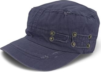 styleBREAKER Cap Military Cap Destroyed Used Look