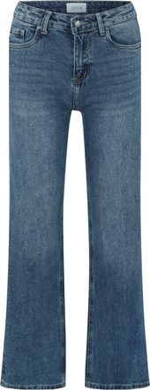 Cartoon Damen Stretch-Jeans mit Strass 44, Dark Blue Denim